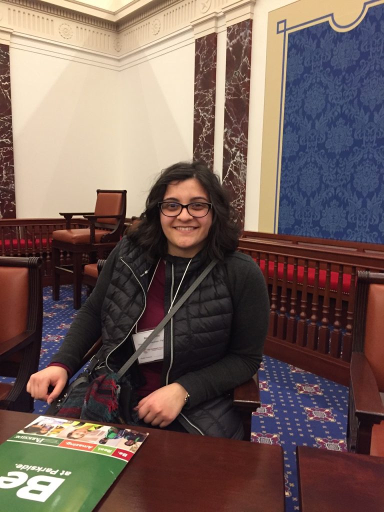 UW-Parkside’s Bianca Ruffolo shares experience attending the Newman ...
