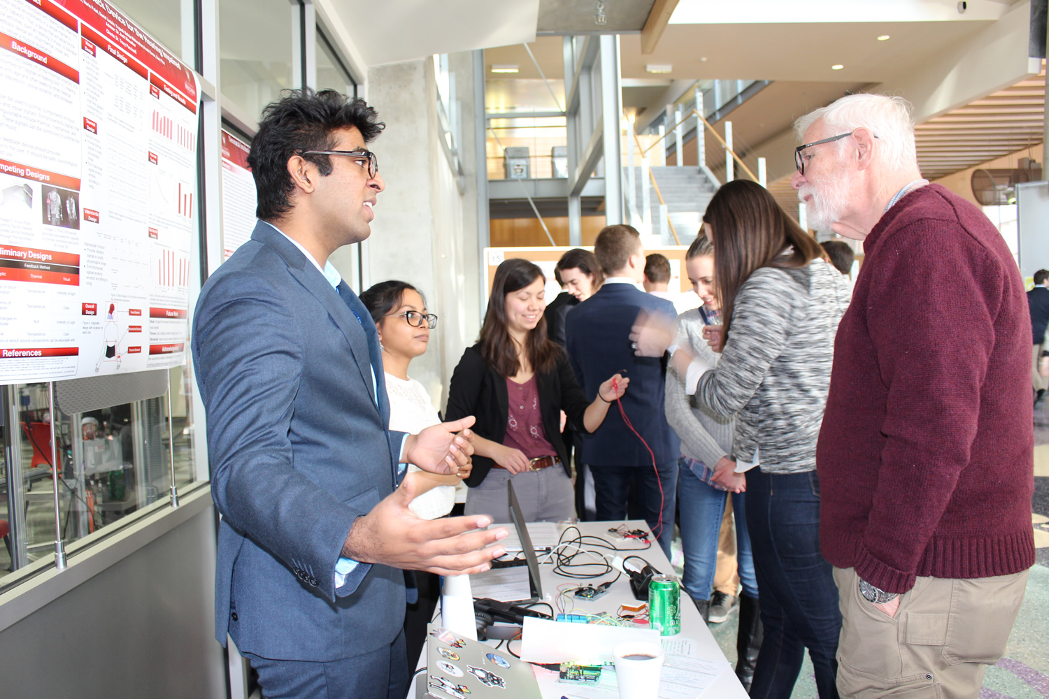 UW-Madison students showcase biomedical engineering projects | All In ...