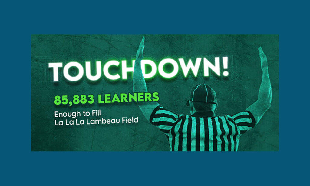 Touchdown! UW-Green Bay celebrates 85,883 annual continuing education ...