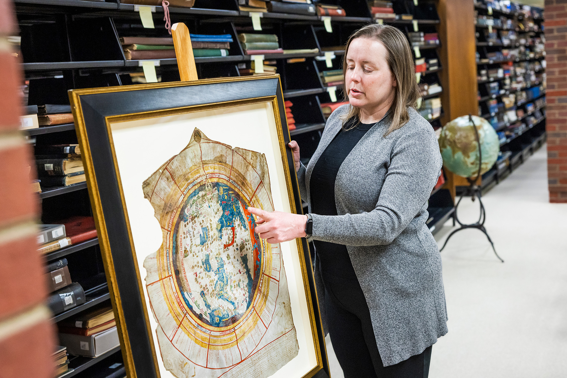 Lazarus Project to shine a new light on oldest map in UWM collection ...