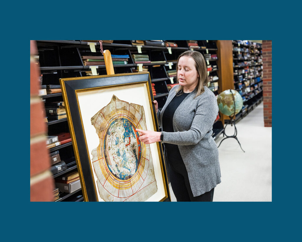 Lazarus Project to shine a new light on oldest map in UWM collection ...