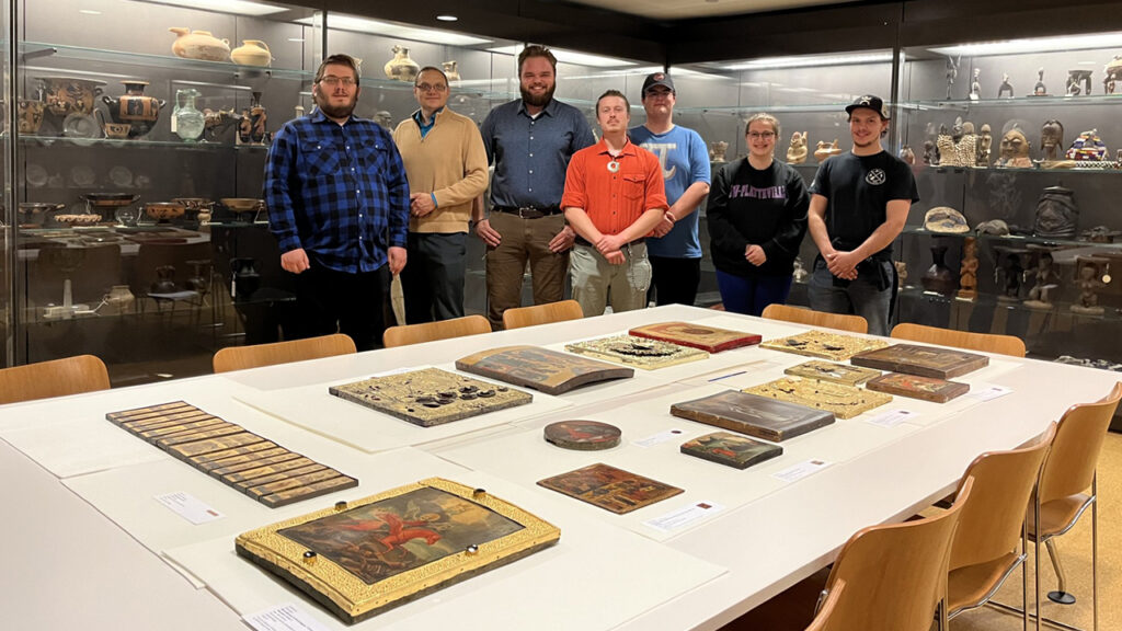 UW-Platteville history students explore rare artifacts | All In Wisconsin