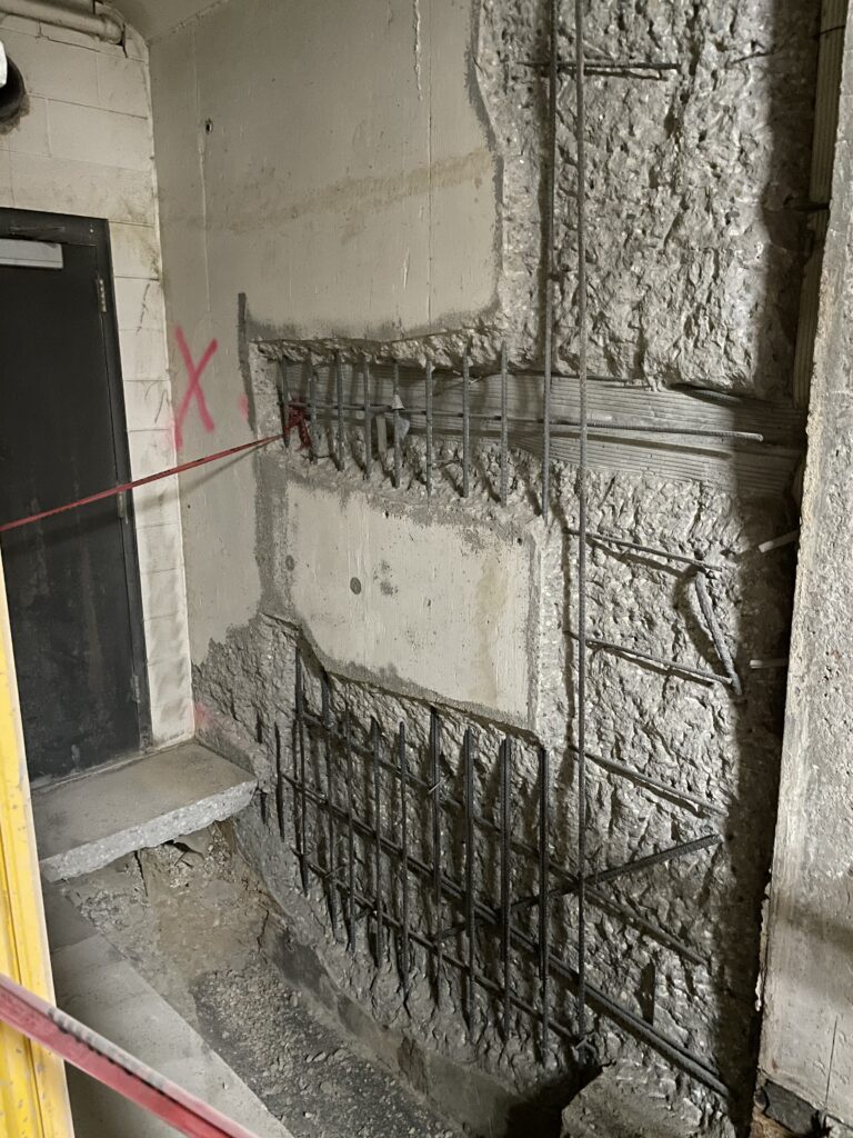 Wall Damage | Capital Planning & Budget