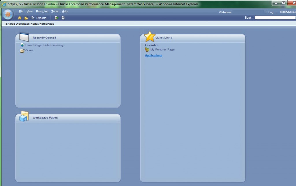 Reporting | Shared Financial System (SFS)