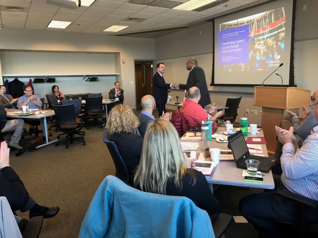 Carl Hampson and Tim Renick handshake | Student Resources