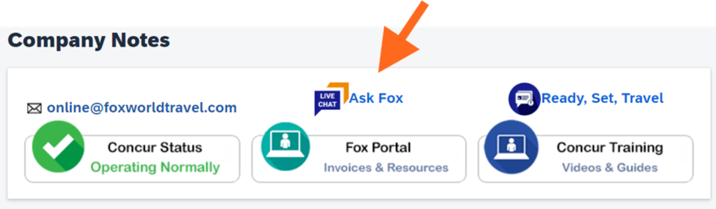 Concur Support & User Guides | Travel