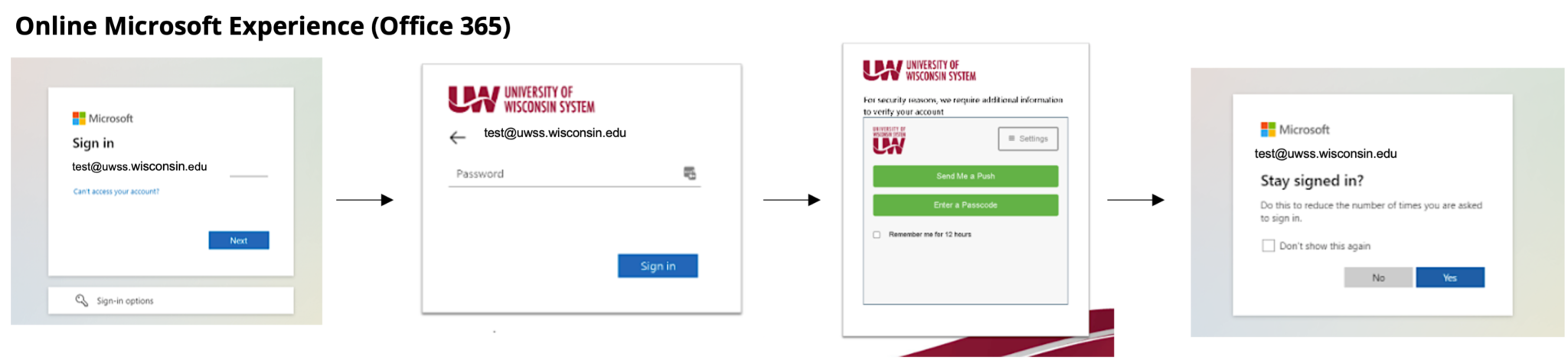 New Login Experience Office 365 | Information Technology & Security